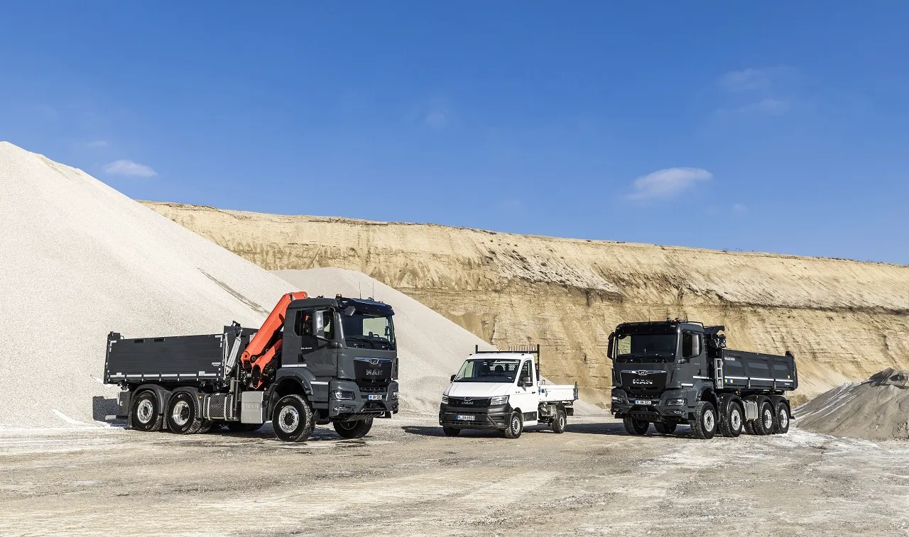 MAN показав на Bauma 2025 вантажівки для будь-яких завдань — від електротягачів до гірничих ...