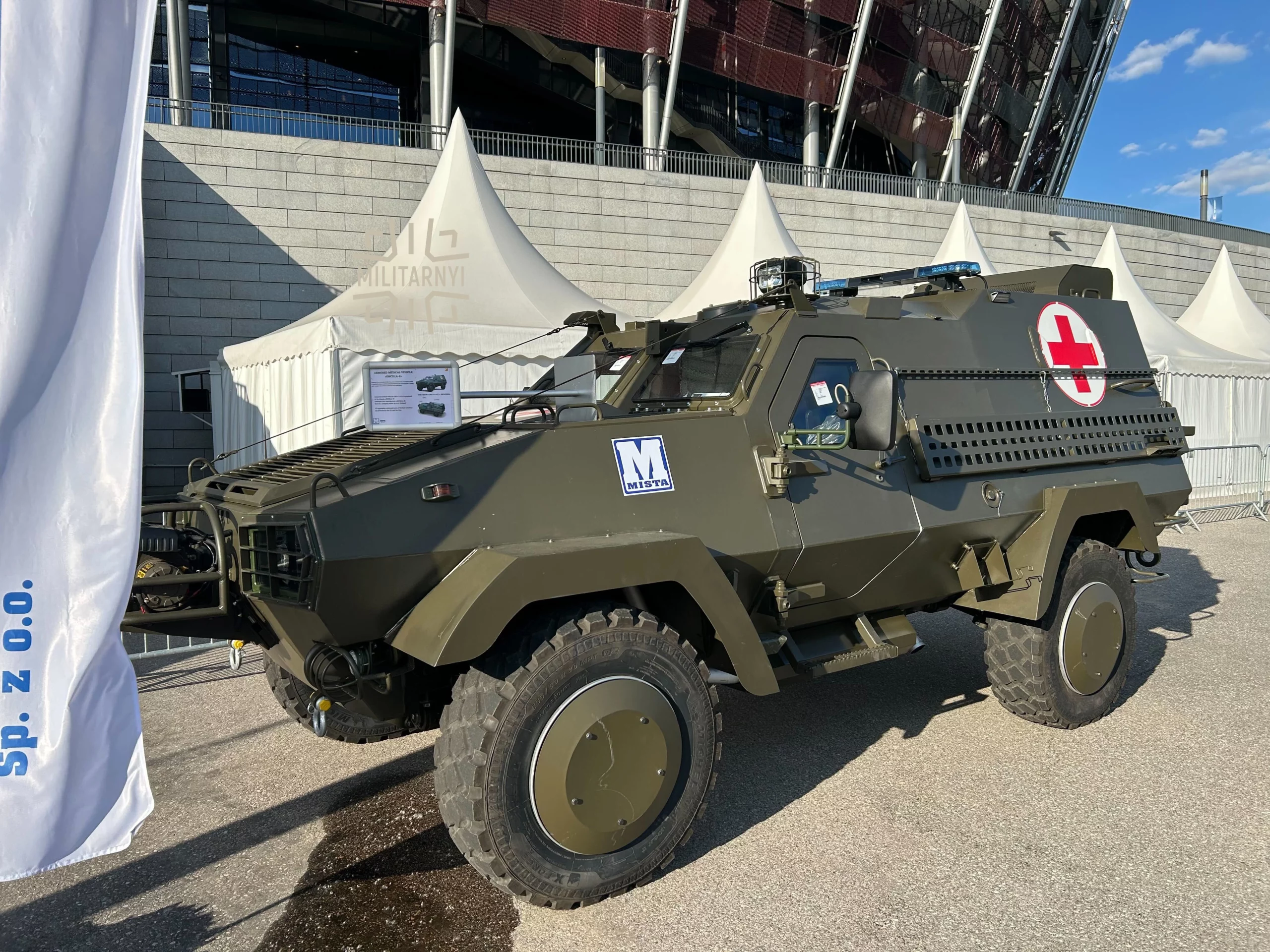 Польща створила медичну бронемашину на базі українського «Дозор-Б» - ZUBR.in.ua