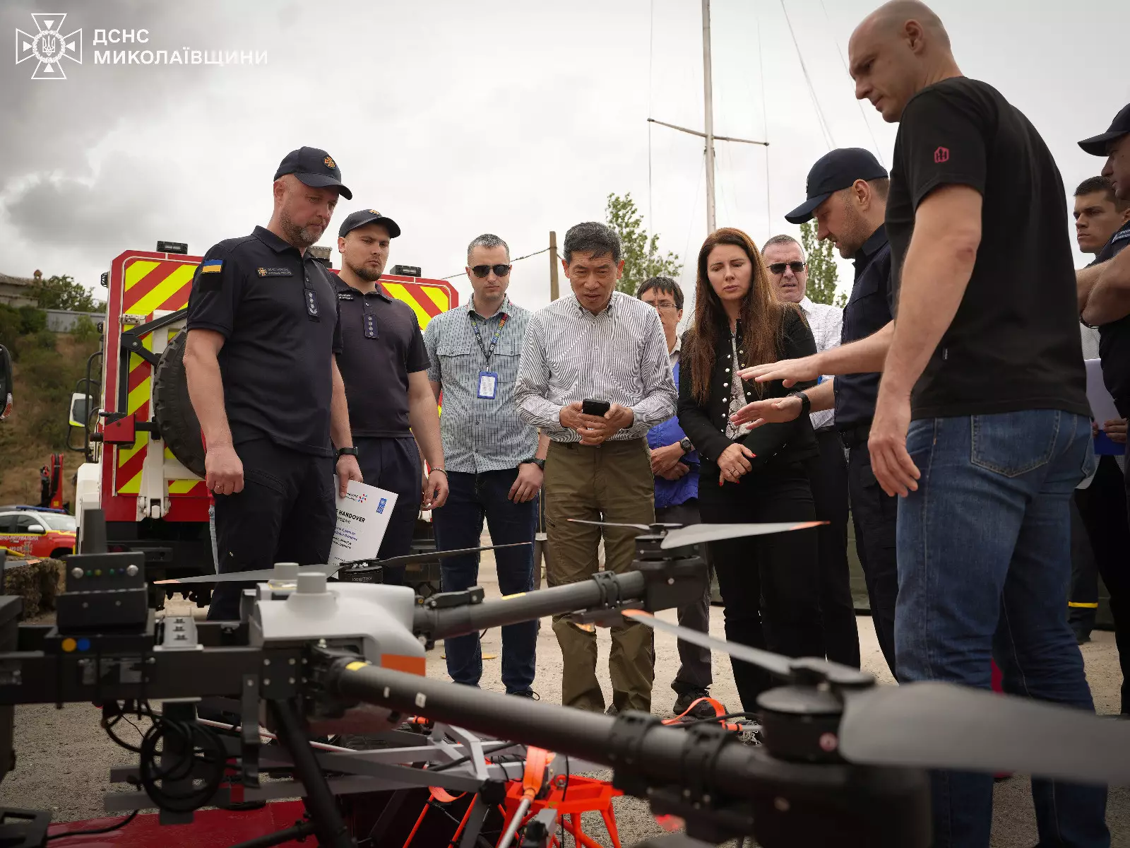 ПРООН передала ДСНС інноваційну систему Mines Eye для безпечного розмінування - ZUBR.in.ua
